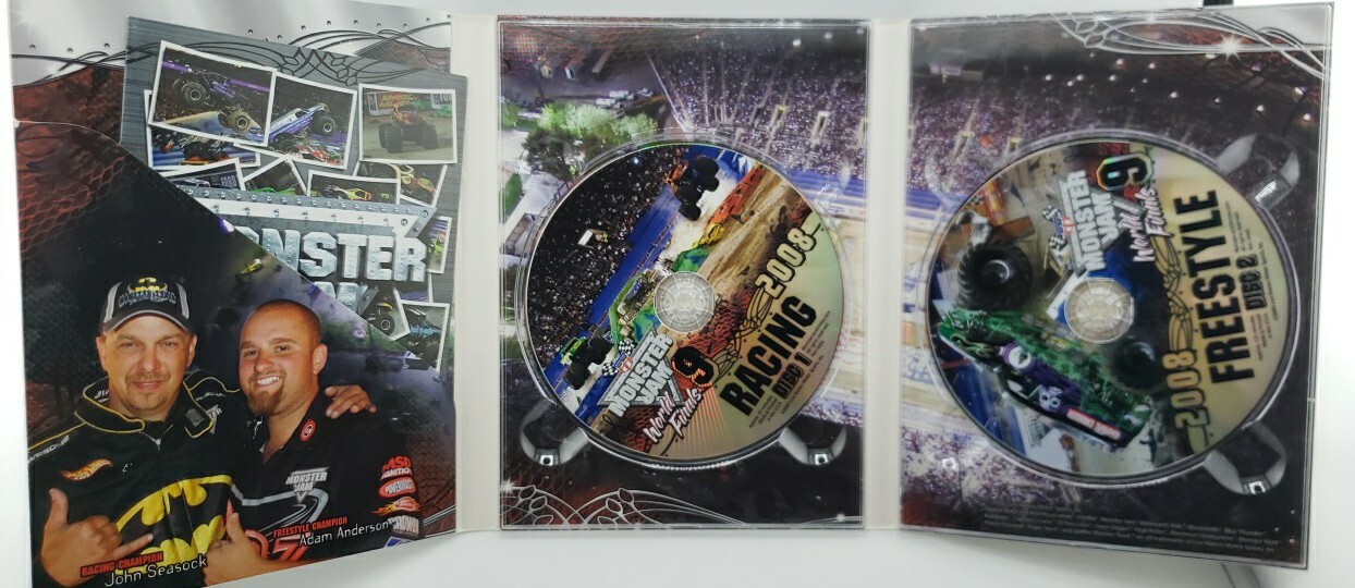 Monster Jam World Finals Set of 11 DVD's 1, 2, 3, 4, 5, 6, 8, 9, 12 ...