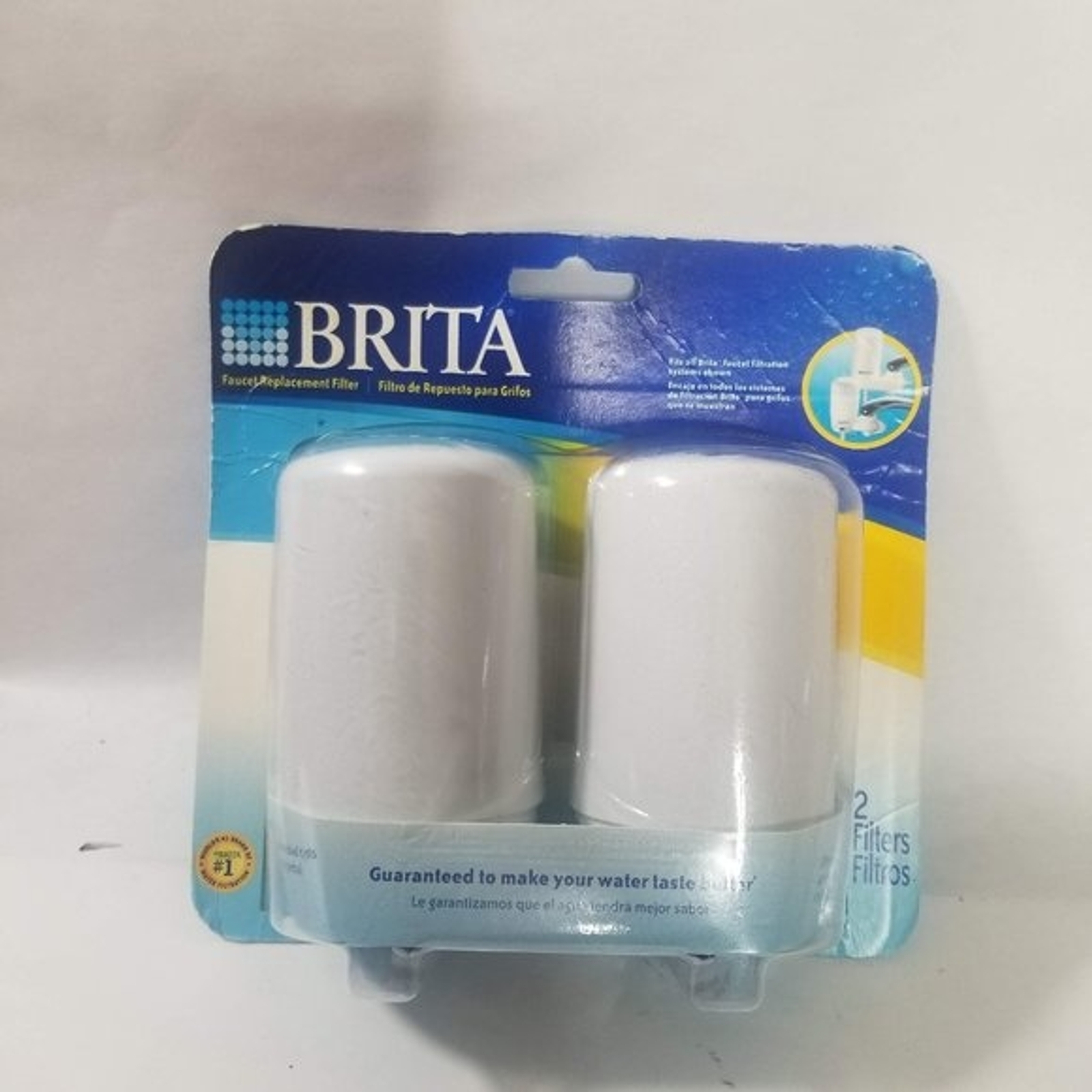 Brita Faucet Replacement Filter Set of 2 Fits Model FF-100 and OPFF-100 ...