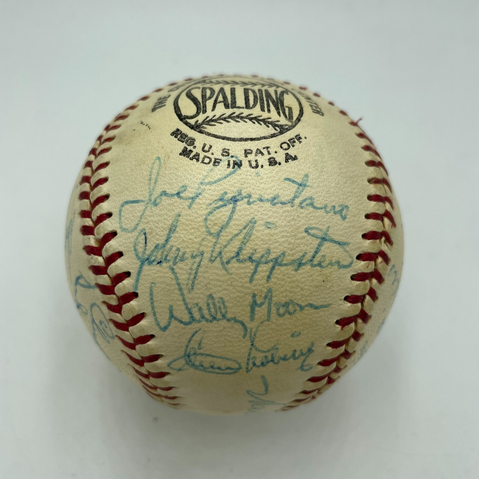 1959 Los Angeles Dodgers World Series Champs Team Signed Baseball ...