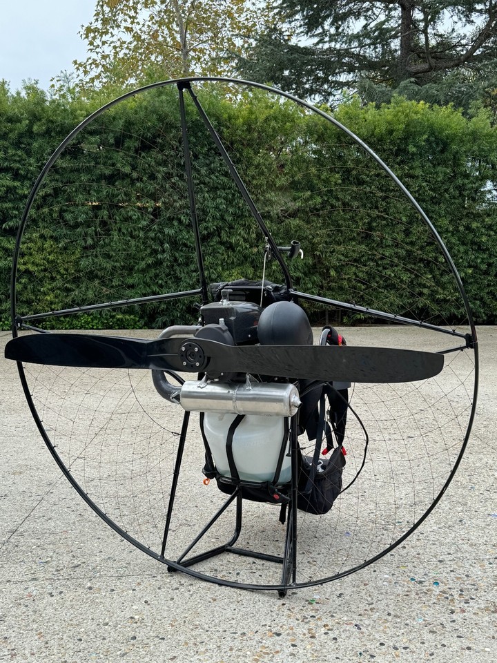 Miniplane Top 80 Rigid Cage 150 Paramotor w/ 140cm Propeller, Powered Paraglider | eBay