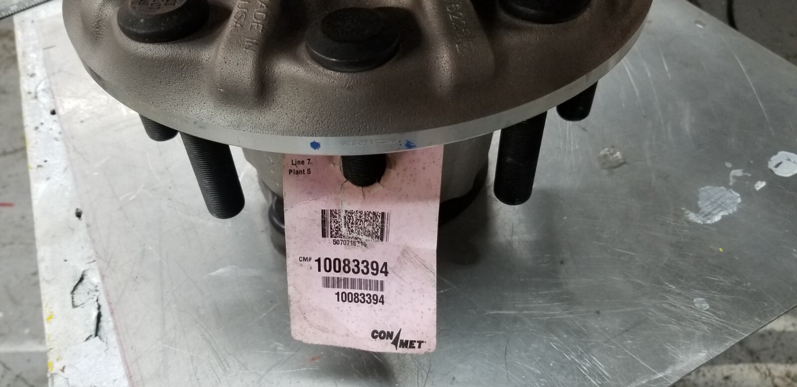 CONMET ALUMINUM PRE SET HUB & ROTOR ASSEMBLY FOR TRAILER | eBay