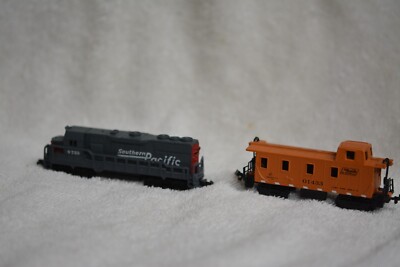 Railroad Model Trains. N Gauge Engine &Caboose N Scale Train Car | eBay