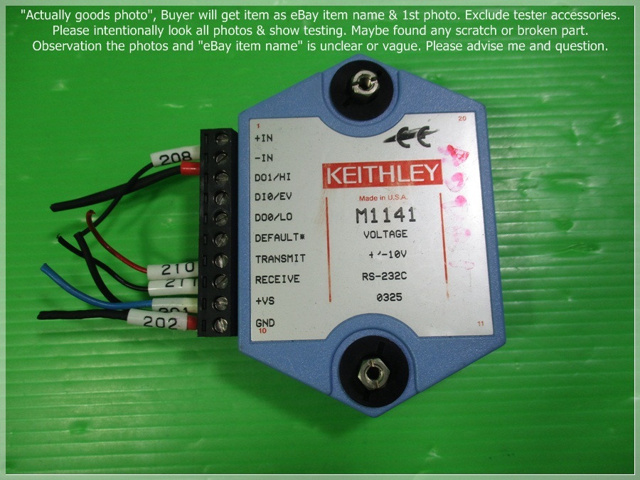 KEITHLEY M1141 (DGH D1141), Price per 1 unit of MODULE as photo, sn ...