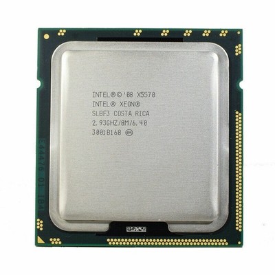 Intel Xeon X5570 CPU Quad Core 2.93GHz 8MB SLBF3 Cache LGA1366 Processor | eBay