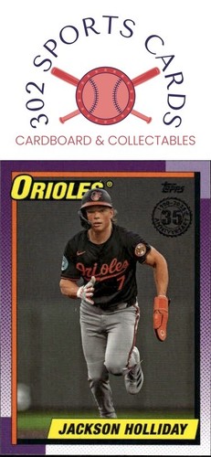 2025 Topps #90B2-26 Jackson Holliday 1990 Topps Baseball 35th ...