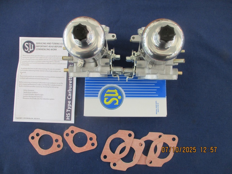 MG MGB HIF4 TWIN SU CARBS CARBURETTORS 1974-76 | eBay UK