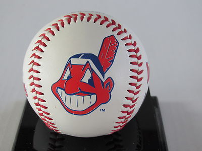 100th ANNIVERSARY CLEVELAND INDIANS LIMITED EDITION BASEBALL W CERT ...
