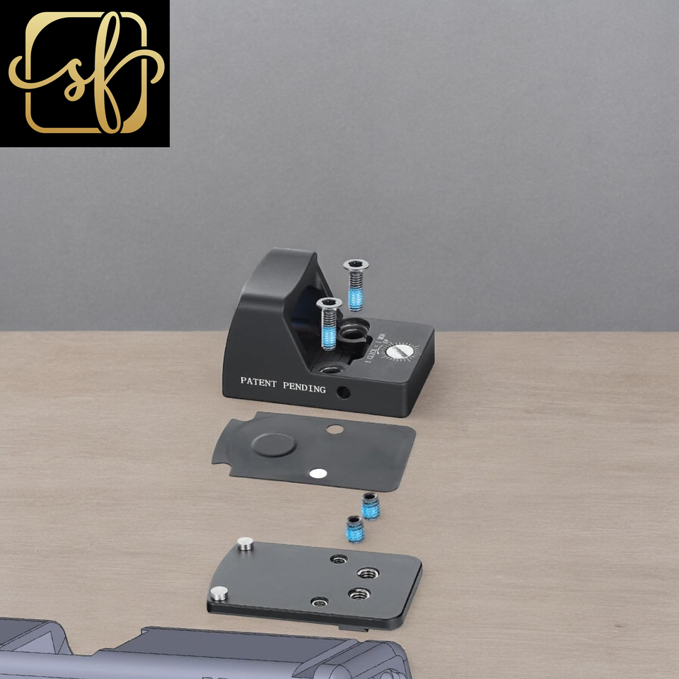 Optics Adapter Plate Mount Kit for Glock RMR SRO Holosun 407C 507C 508T ...