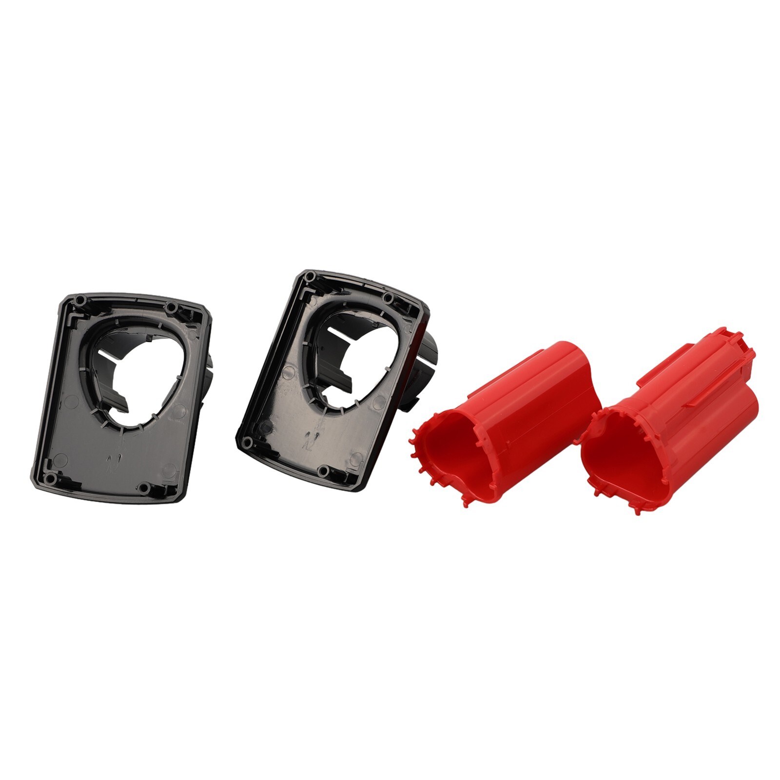 Black+Red Plastic Battery Case Covers for Milwaukee 12V 48112411 Pack ...