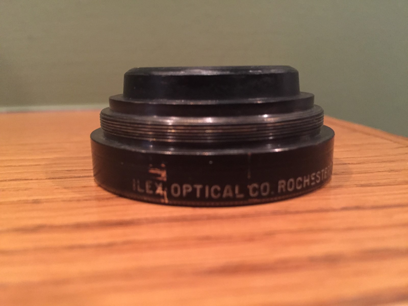 Vintage Ilex Optical Company Paragon Anastigmat 6.5" ƒ4.5 Lens No.1155 ...