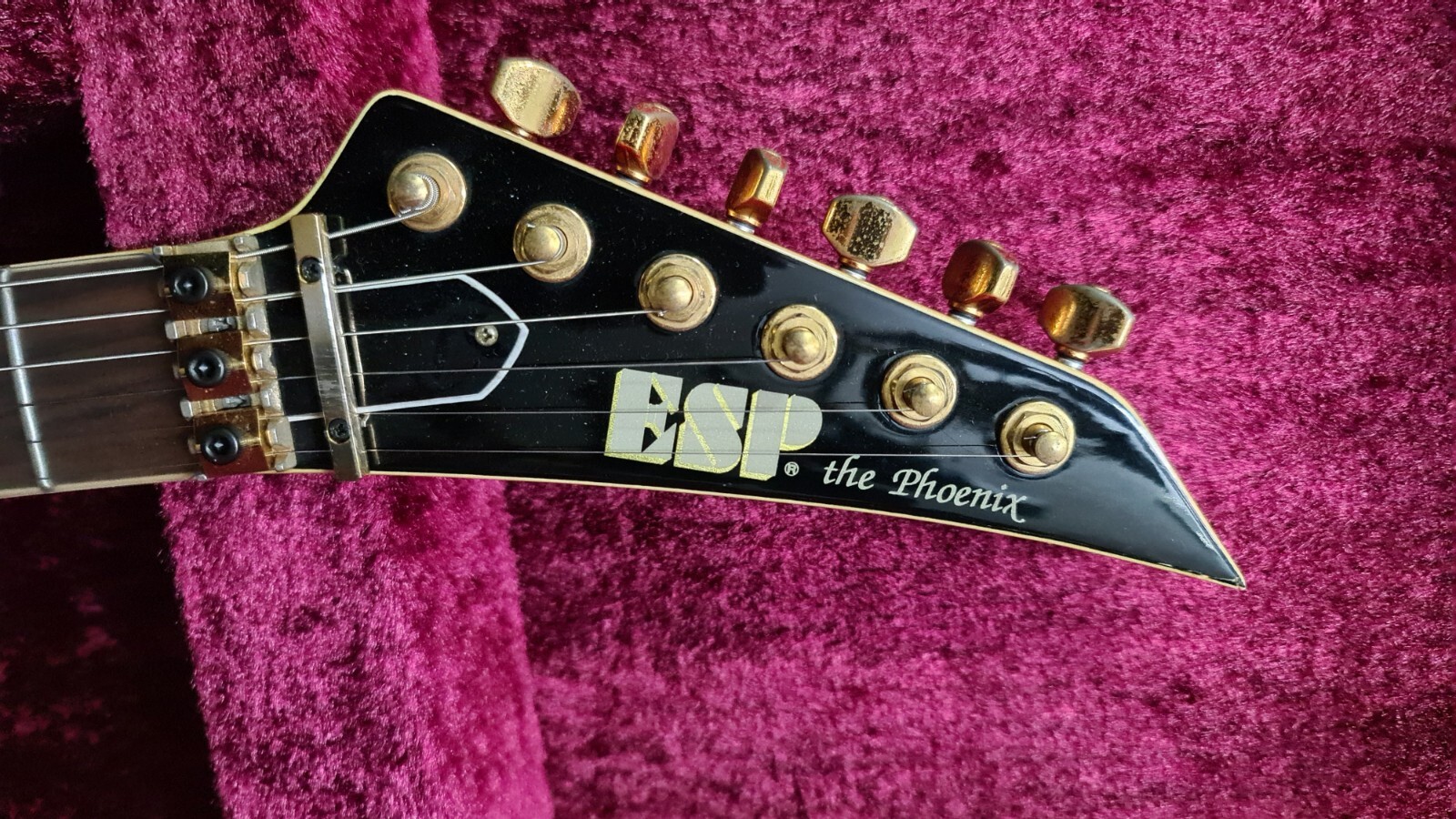 original ESP the Phoenix, 1980´s ESP, Jackson Pre Lawsuit Headstock ...