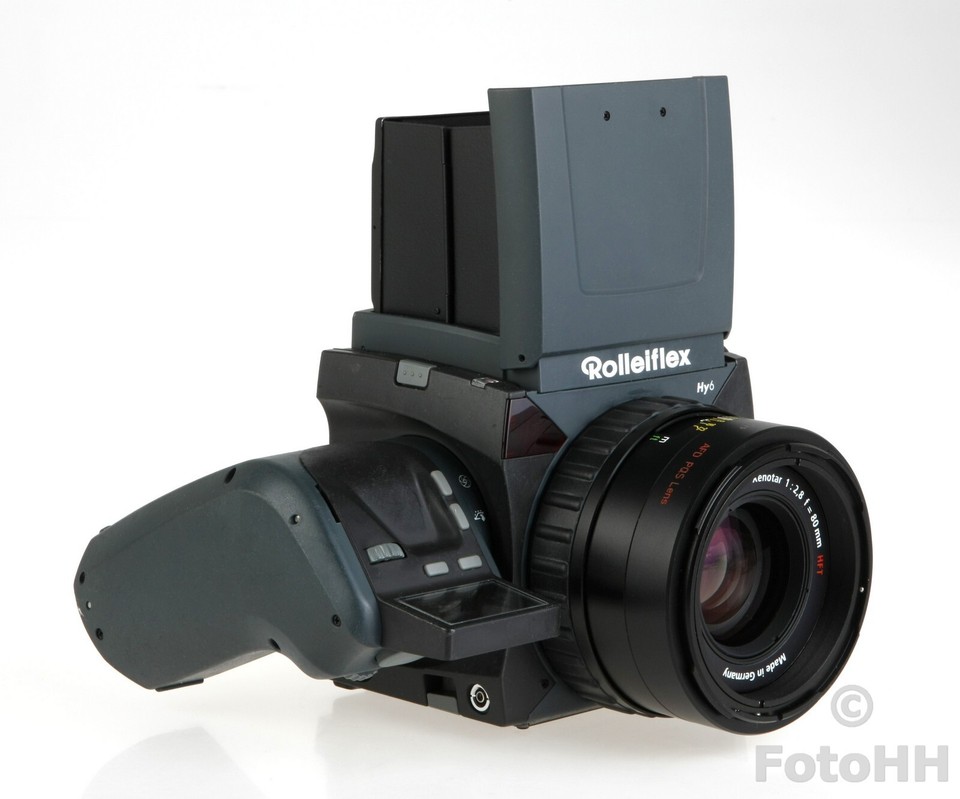 VERY RARE ROLLEI ROLLEIFLEX HY6 * PROTOTYP * SET ( BODY + 80mm AFD ...