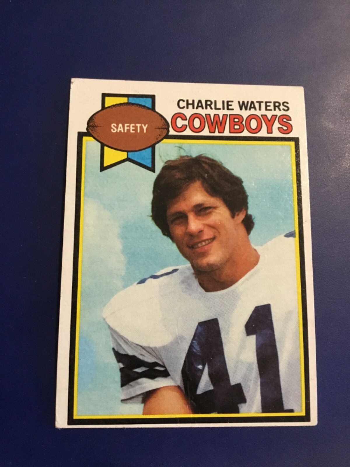 1979 Topps # 445 CHARLIE WATERS Dallas Cowboys GOOD CREASE | eBay