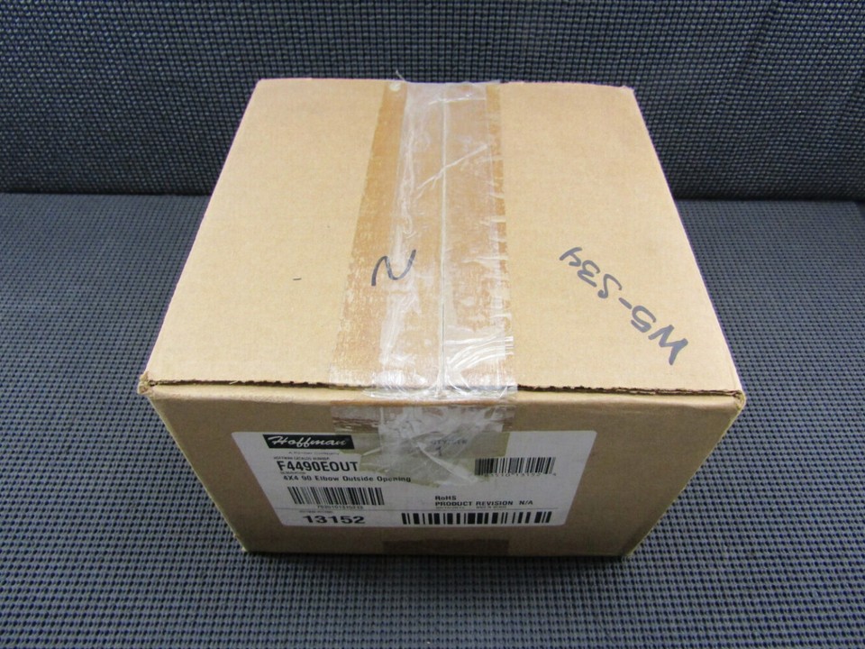 Hoffman F4490EOUT 4x4 90 Degree Elbox Outside Opening | eBay