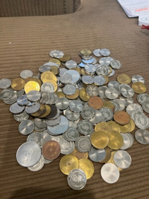 Lot Pachinko Token Game Coin Metal Gaming Tokens Machine Slot Arcade 3 ...