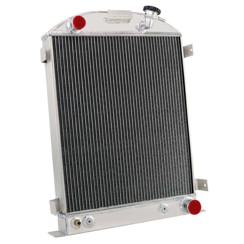4 ROW Aluminum Radiator FOR 1930 1931 FORD MODEL A W/CHEVY ENGINE V8 AT ...