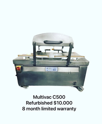 MULTIVAC C 500 DOUBLE CHAMBER VACUUM SEALER WITH BUSCH VACUUM | eBay