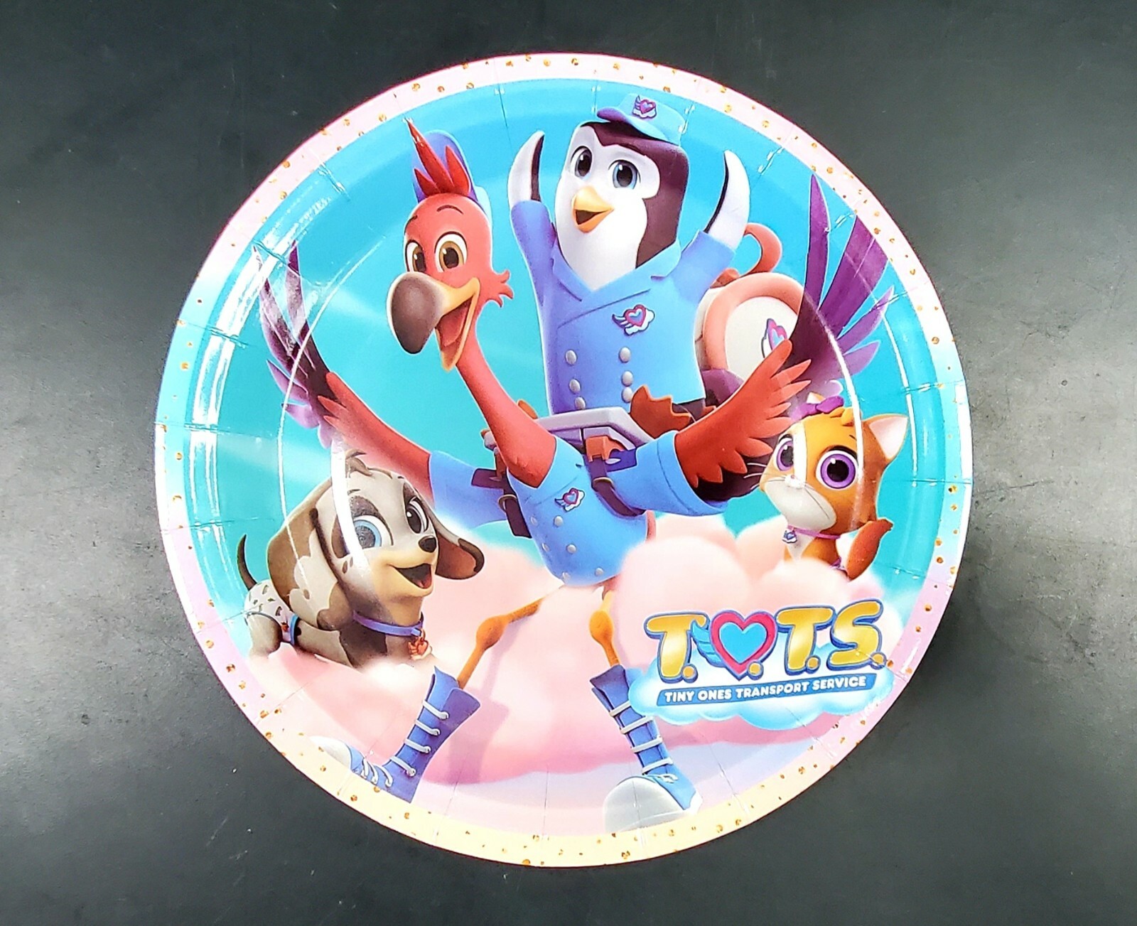 TOTS CUPCAKE TOPPERS BALLOON CUP PLATE BANNER BIRTHDAY PARTY SUPPLIES ...