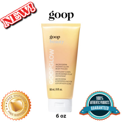 goop GOOPGLOW Microderm Instant Glow Body Polish, Exfoliator, Free Ship ...