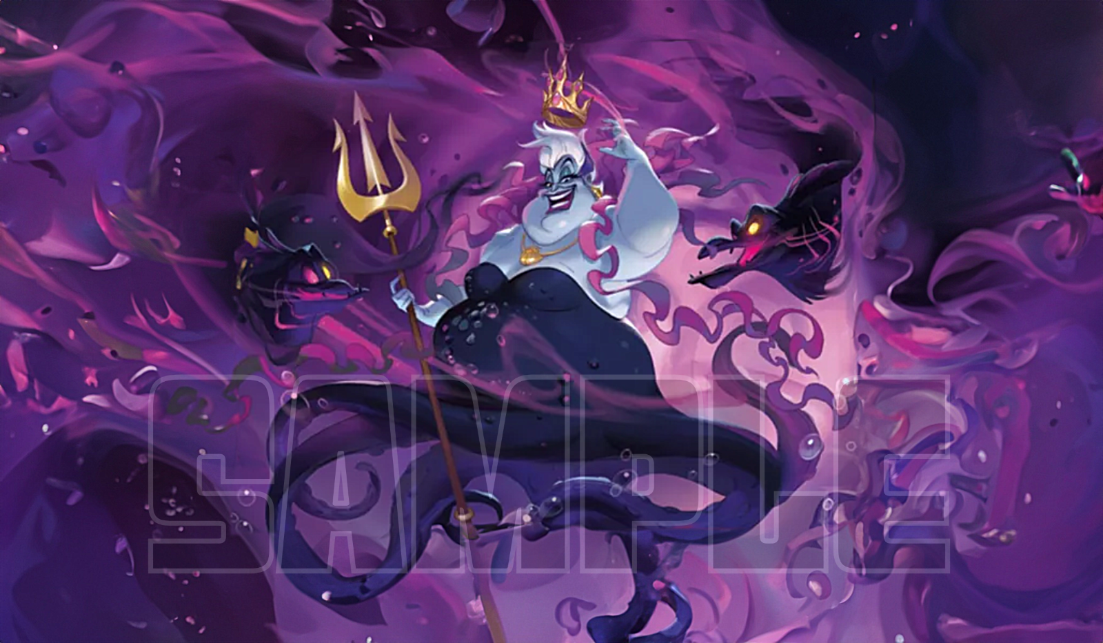 Lorcana -Custom Ursula sea witch queen - Playmat | eBay