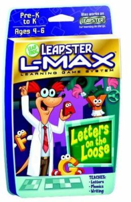 LeapFrog Leapster L-Max Letters on the Loose Educational Kids Game | eBay