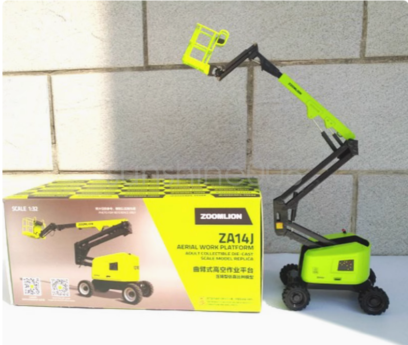 ZOOMLION 1:32 Scale ZA14J AERIAL WORK PLATFORM Equipment Machine ...