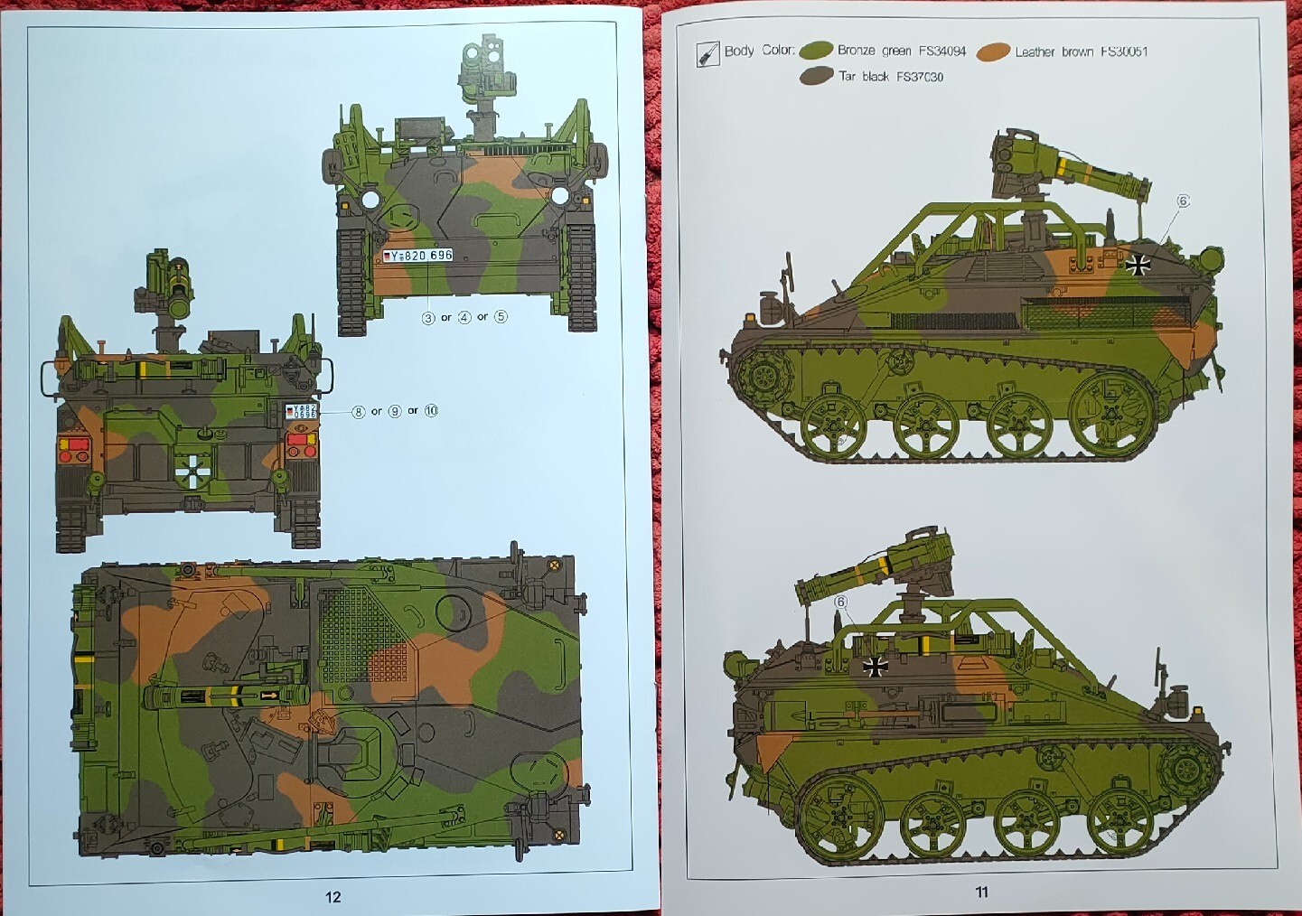 AFV CLUB 1/35 German Army Wiesel 1 MELLS (Spike LR) Anti-tank Missile ...
