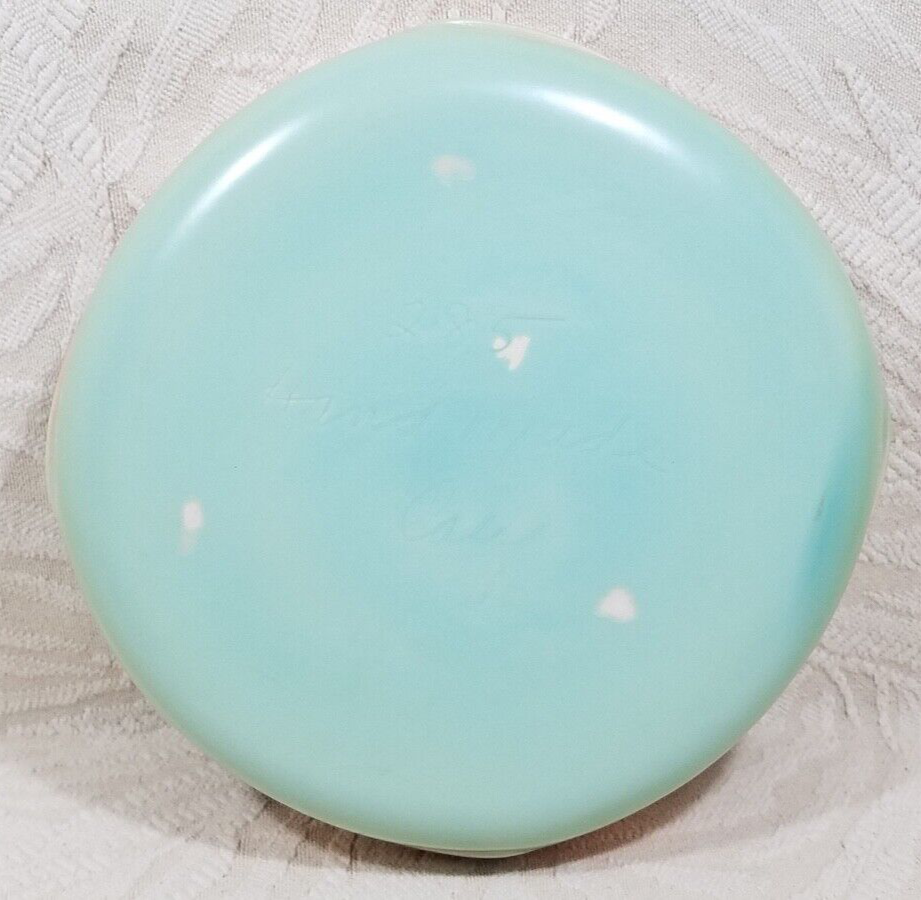 FLOWER FROG SAILBOAT & DISH HALDEMAN CALIENTE CALIFORNIA POTTERY AQUA ...