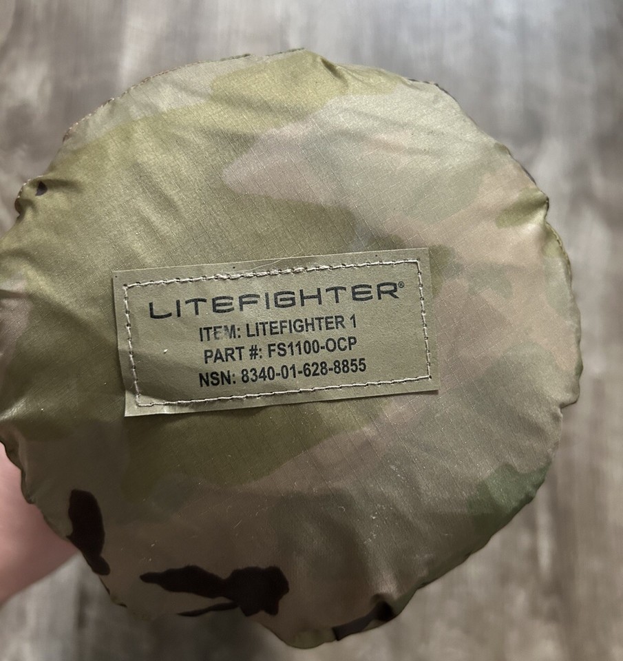NEW Multicam Litefighter 1 tent Complete Carbon Fiber Poles Combat ...