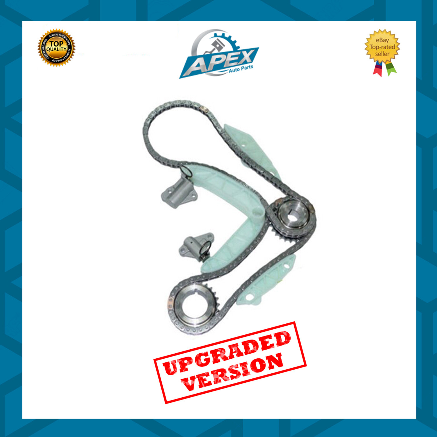 FITS 2.2 CRDI TIMING CHAIN KIT D4HB ENGINE 244102F000 - UPGRADED | eBay