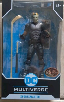 McFarlane DC Multiverse Sportsmaster Platinum edition NEW in hand USA ...