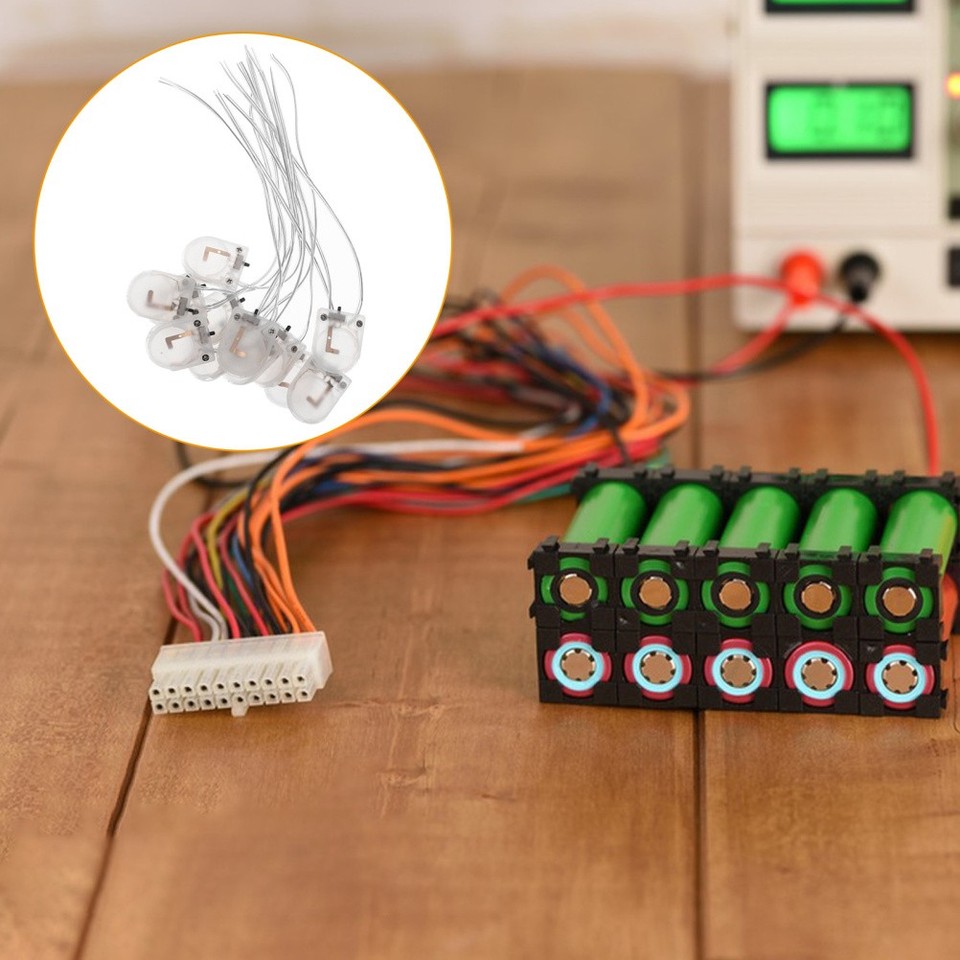 12 Pcs Rechargeable Household Batteries Case Accessory Battery Pack ...