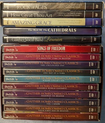 Gaither Gospel DVD Lot of 15 Homecoming Classics Bill & Gloria ...