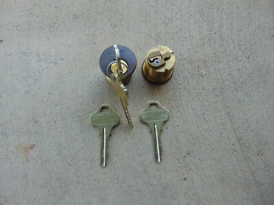 2 EVEREST SCHLAGE C123 719 MORTISE LOCK WITH 4 KEYS LOCKSMITH | eBay
