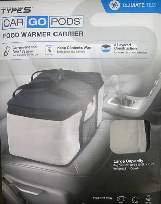🔥Portable Food Warmers Electric Heater Lunch Box 12V Car Great For ...