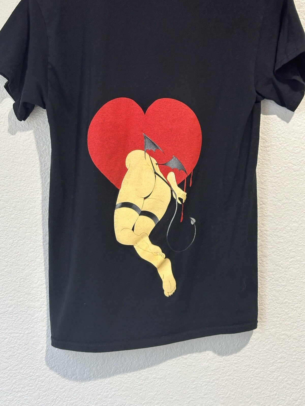 Lewd Complex Shirt Adult Medium Black Anime Girl Graphic Short Sleeve ...