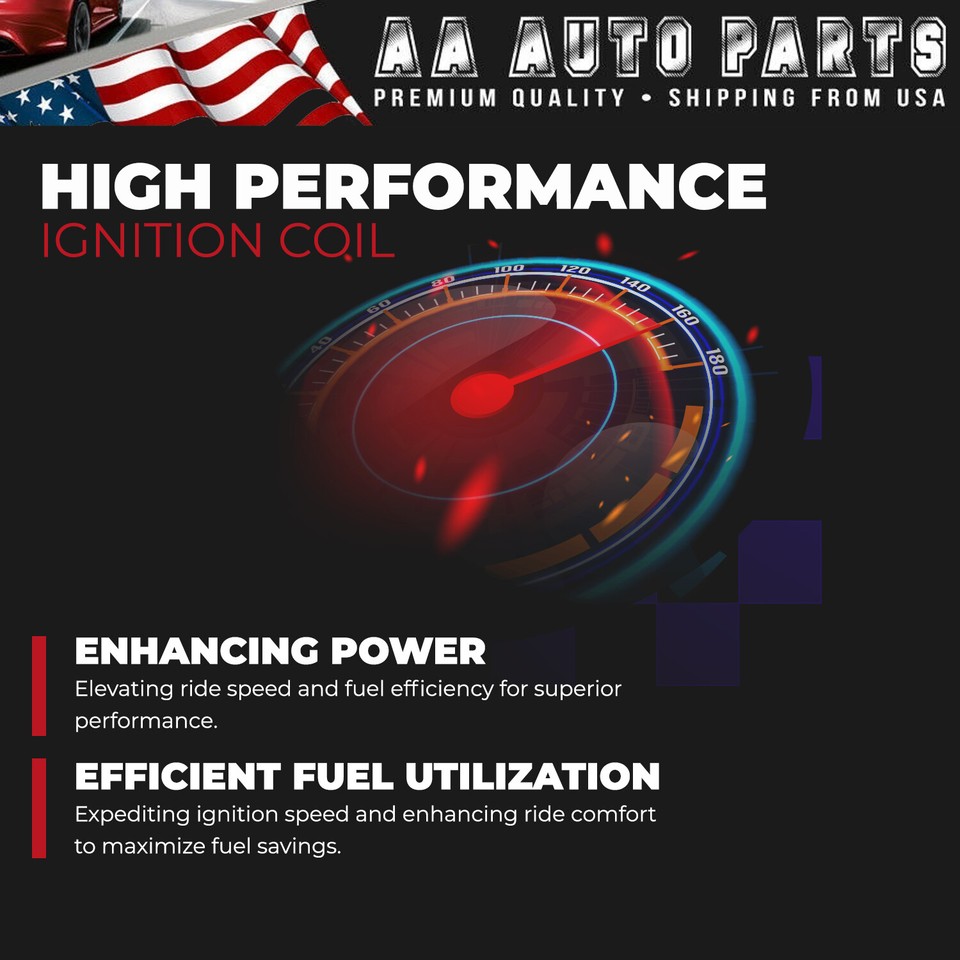 10 Ignition Coil & 10 Motorcraft Spark Plug For Ford E-450 Super Duty 6 ...