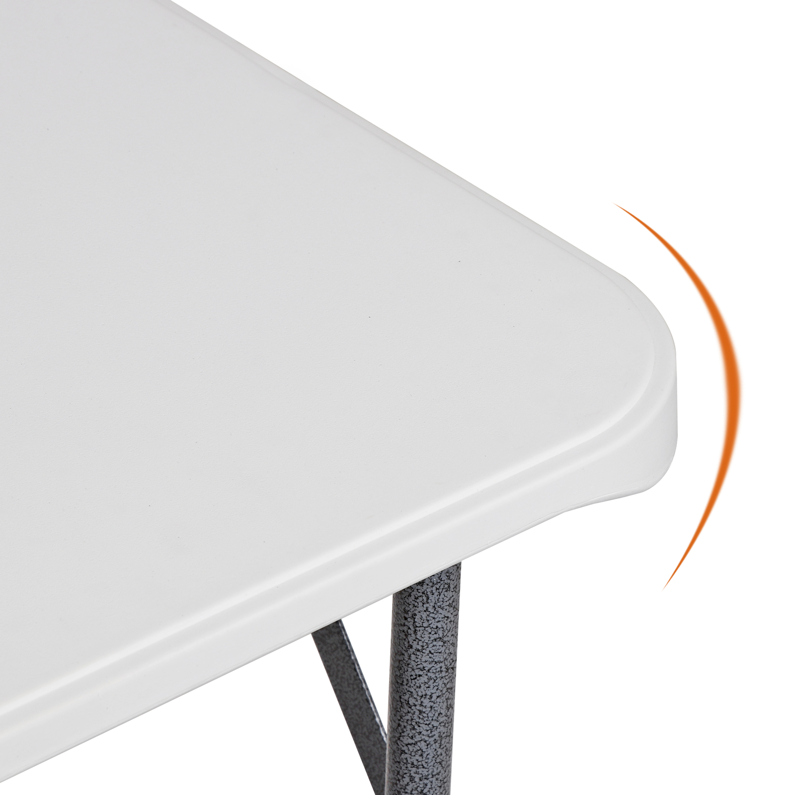 6 ft Fold-in-Half Folding Table Camping Table Indoor Outdoor Picnic ...