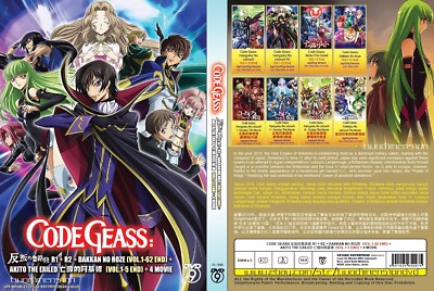ANIME DVD~ENGLISH DUB~Code Geass R1+R2+Dakkan No Roze(1-62End+Akito The ...