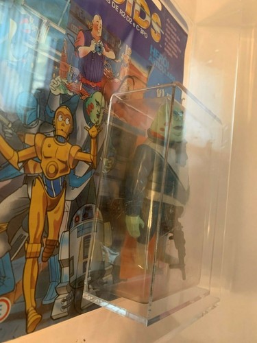 Vintage Star Wars Droids TV Series Glasslite Vlix AFA 60 80/50/80 MOC ...
