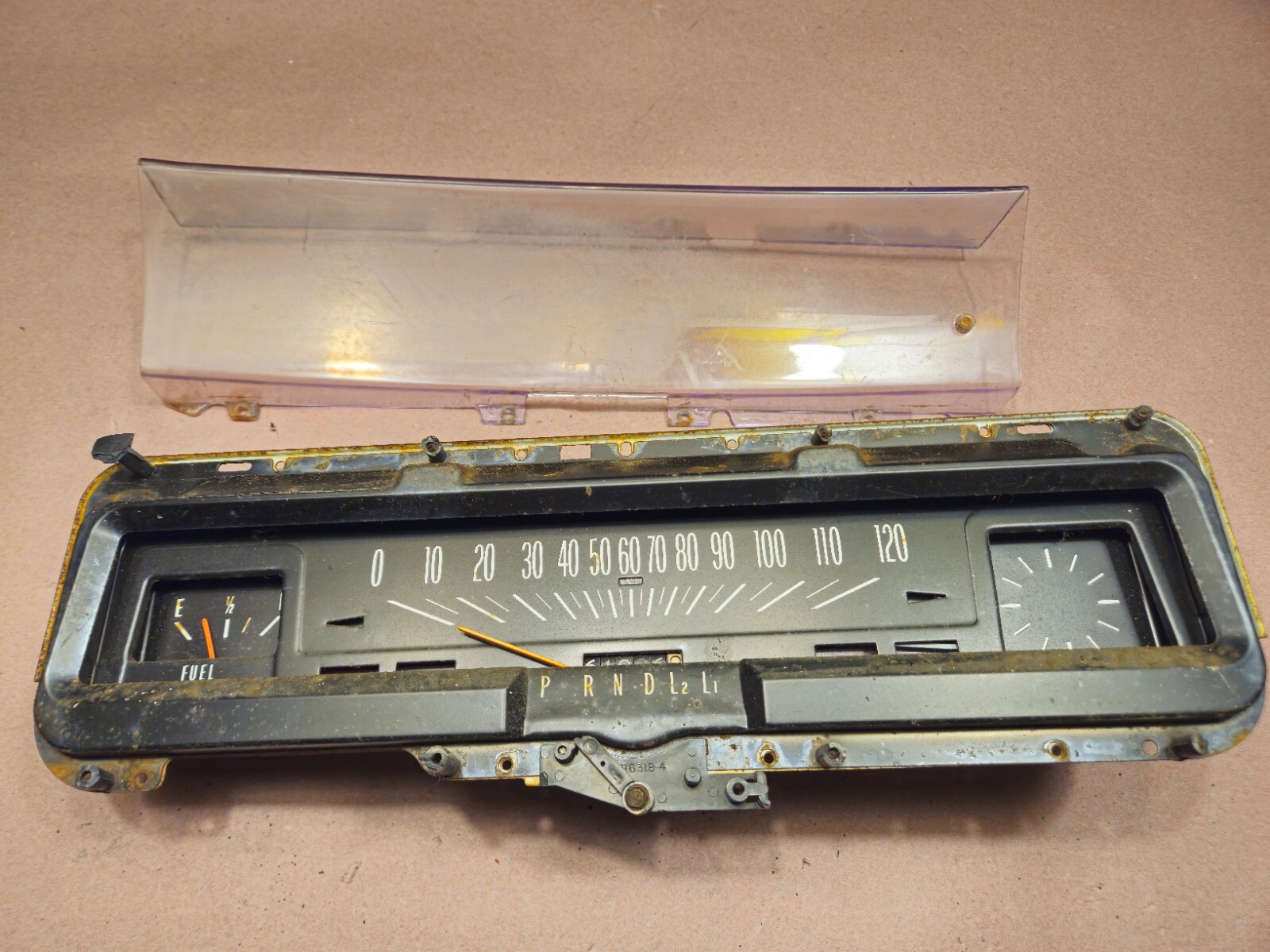 1969-1974 Chevrolet Nova Instrument Cluster Dash Panel Automatic oem 69 ...