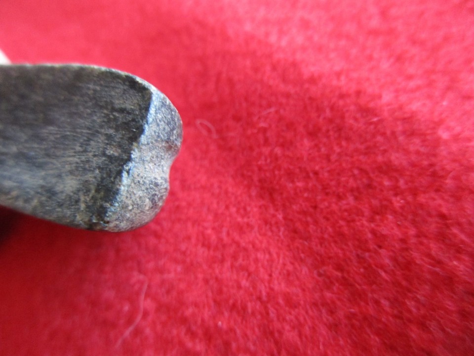 AUTHENTIC BOATSTONE NATIVE AMERICAN BOAT STONE RELIC ARTIFACT W/ COA ...