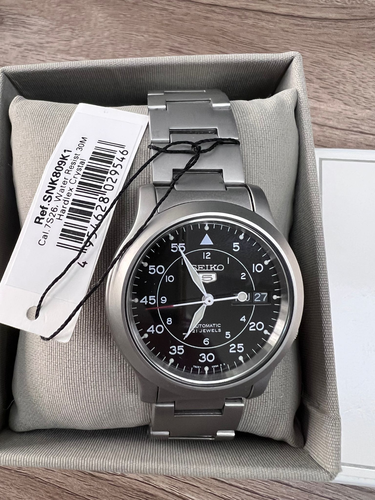 Seiko 5 Military Black