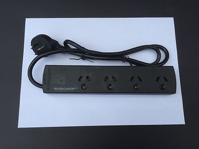 4 Way Outlets Power Point Powerpoint Power Board Powerboard Sockets ...