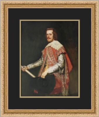 Diego Velazquez King Philip IV of Spain Custom Framed Print | eBay