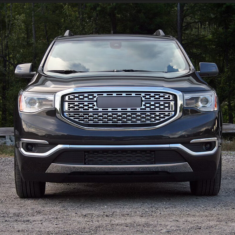 For 2017 2018 2019 GMC Acadia Denali Front Upper Grille Assembly Chrome ...