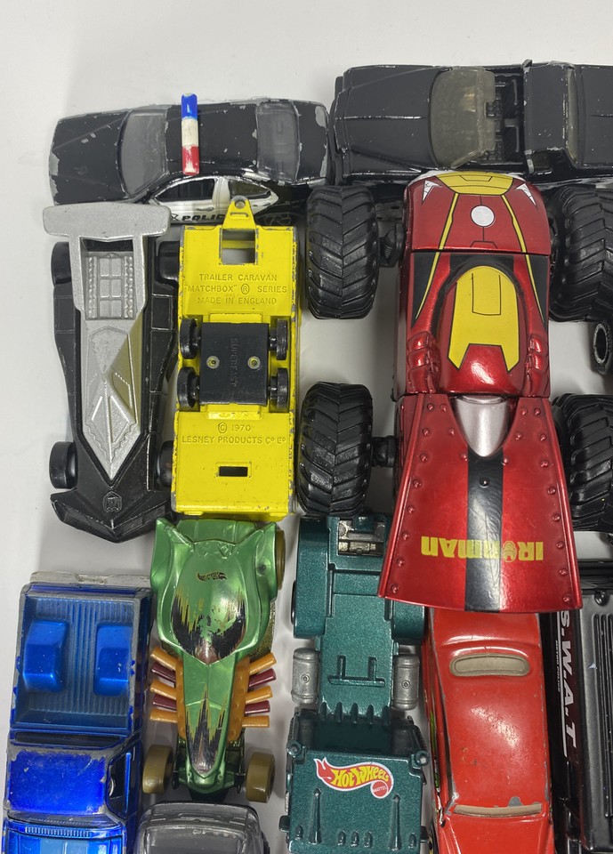 LOT Of 20 Cars Hot Wheels Matchbox Toy Car Bundle Random Multiple Multi ...