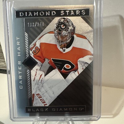 2021-22 Black Diamond Diamond Stars #BDS-CH Carter Hart 163/249 | eBay