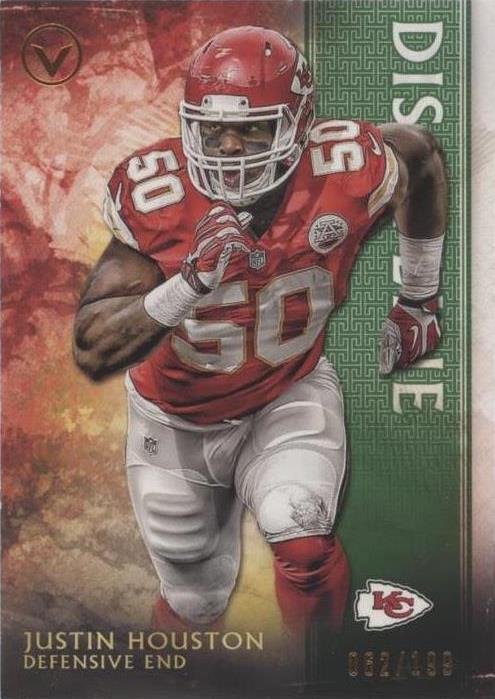 2015 Topps Valor - Justin Houston #63 Discipline /199 for sale online ...