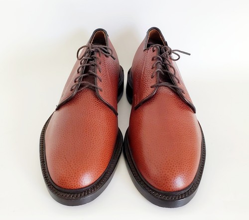 VINTAGE ALLEN EDMONDS LEEDS MEN DRESS LEATHER BEBBLED SHOES 8D BROWN | eBay